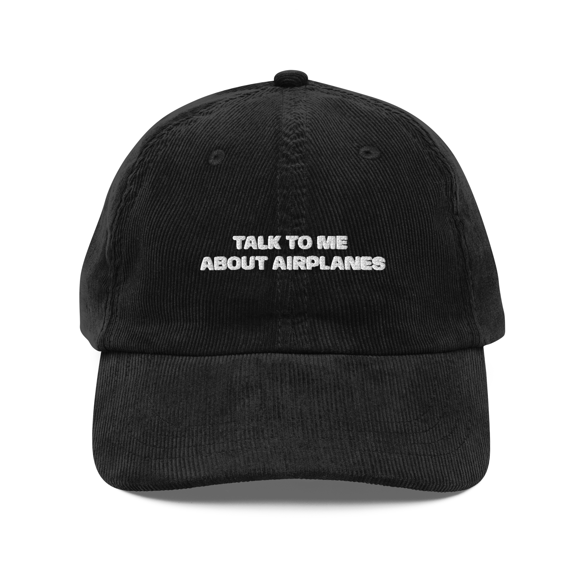 Talk To Me About Airplanes Corduroy Hat FSElite Store talk-to-me-about-airplanes-corduroy-hat-fselite-store